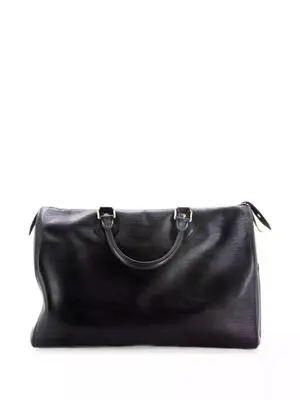 LOUIS VUITTON Speedy Handbag Epi Leather 35 Satchel