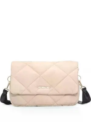 Mz Wallace Madison Quilted Shoulder Bag - Neutrals