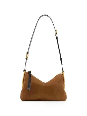 Marc Jacobs Scene Medium Shoulder Bag In Suede - Brown
