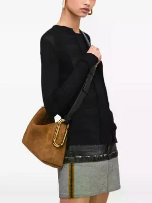 Marc Jacobs Scene Medium Shoulder Bag In Suede - Brown