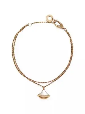 BVLGARI Divas' Dream Mother-of-pearl Charm Bracelet - Gold
