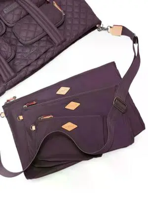 Mz Wallace Large Metro Travel Quilted Tote Bag