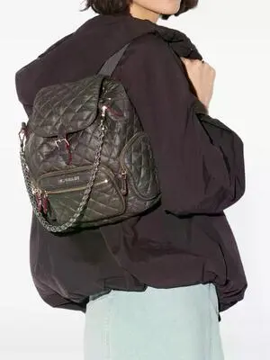 Mz Wallace Mini Crosby Quilted Backpack