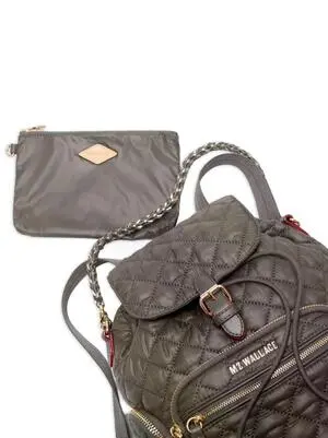 Mz Wallace Mini Crosby Quilted Backpack