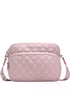 Mz Wallace Small Metro Camera Quilted Crossbody Bag - Pink