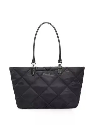 Mz Wallace Medium Madison Quilted Tote Bag - Black