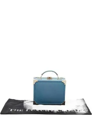 ASPINAL OF LONDON Trunk Top-handle Mini Bag - Blue
