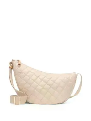 Mz Wallace Small Metro Smile Quilted Crossbody Bag - Neutrals