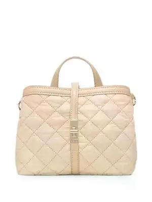 Mz Wallace Mini Astor Quilted Tote Bag - Neutrals