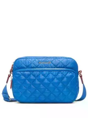 Mz Wallace Small Metro Camera Quilted Crossbody Bag - Blue