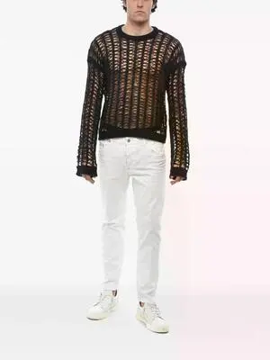 Dsquared2 See-through Mohair-blend Sweater