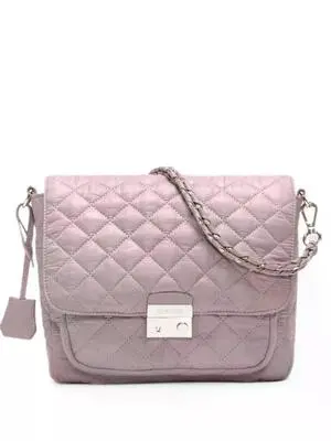 Mz Wallace Medium Crosby Diamond-quilted Crossbody Bag - Pink