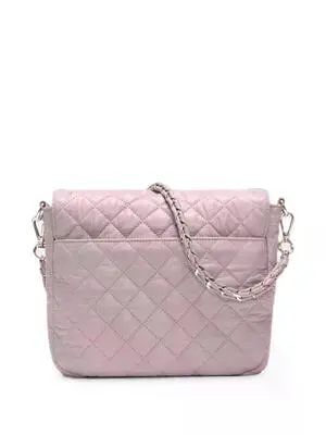 Mz Wallace Medium Crosby Diamond-quilted Crossbody Bag - Pink