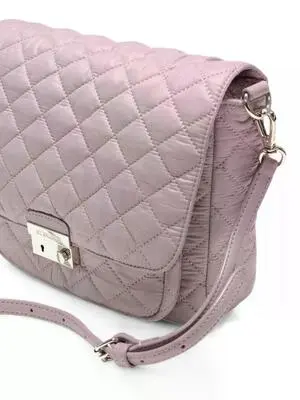 Mz Wallace Medium Crosby Diamond-quilted Crossbody Bag - Pink