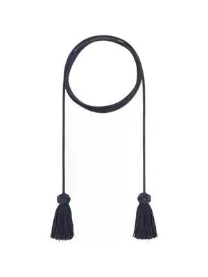 PIERRE-LOUIS MASCIA Plmbelt Tassel-embellished Belt - Blue