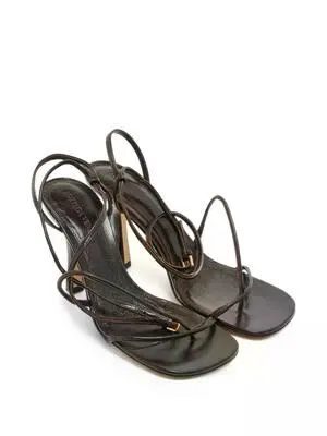 Bottega Veneta Square-toe Ankle-strap Sandals