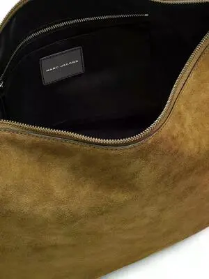 Marc Jacobs Scene Large Shoulder Bag In Suede - Neutrals