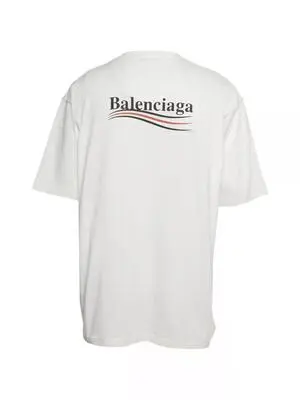 Balenciaga 2020 Political Campaign Logo T-shirt - White