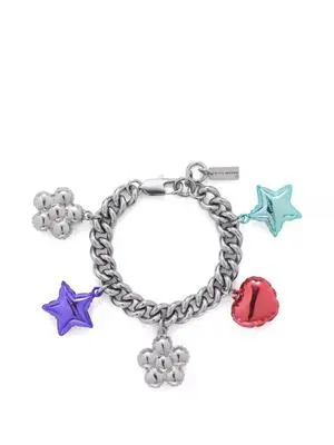 Marc Jacobs Mj Beauty Balloon Bracelet - Silver