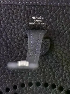 Hermès Evelyne Bag Gen Iii Clemence Tpm Crossbody Bag - Blue