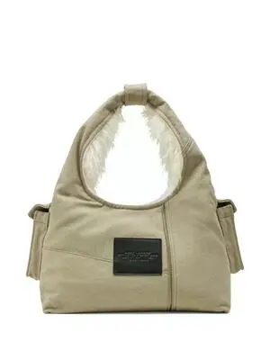 Marc Jacobs Sack Bag In Cargo Fur Canvas