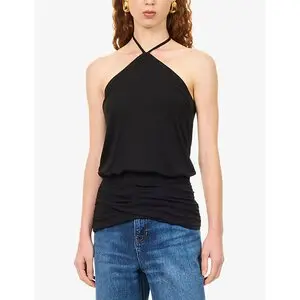 REFORMATION Madison Halterneck Knit Top