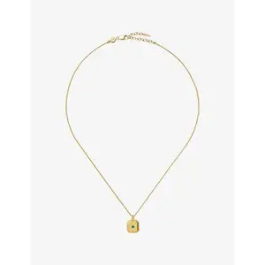 MISSOMA May Birthstone Birthstone 18ct Vermeil Sterling Silver Pendant Necklace - Gold