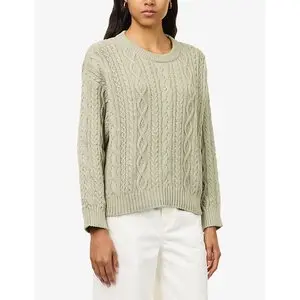 Jenni Kayne Aire Cable-knit Cotton Jumper