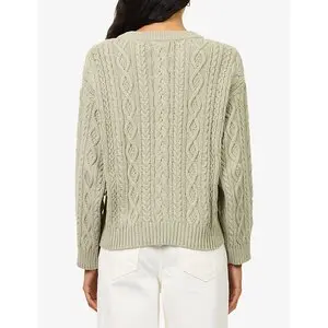 Jenni Kayne Aire Cable-knit Cotton Jumper