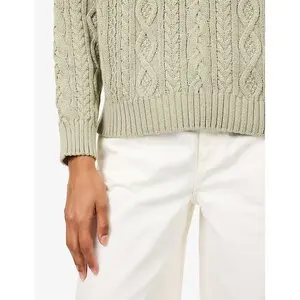 Jenni Kayne Aire Cable-knit Cotton Jumper