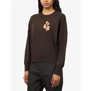 Isabel Marant Étoile Marisans Logo-intarsia Cotton-blend Jumper