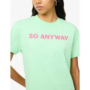 SISTERS & SEEKERS So Anyway Cotton T-shirt