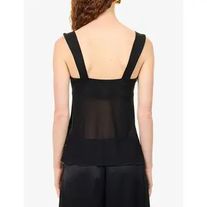 REFORMATION Nova Sweetheart Knit Top