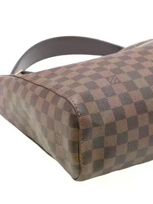 LOUIS VUITTON 2014 Damier Ebene Portobello Pm Shoulder Bag