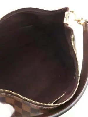 LOUIS VUITTON 2014 Damier Ebene Portobello Pm Shoulder Bag