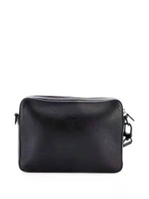 LOUIS VUITTON Duo Messenger Bag Monogram Shadow Leather Crossbody Bag