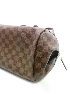 LOUIS VUITTON 2010 Damier Ebene Rivington Gm Shoulder Bag