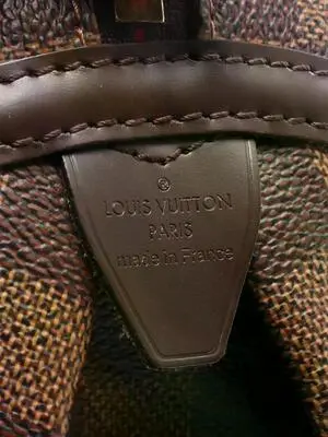 LOUIS VUITTON 2010 Damier Ebene Rivington Gm Shoulder Bag
