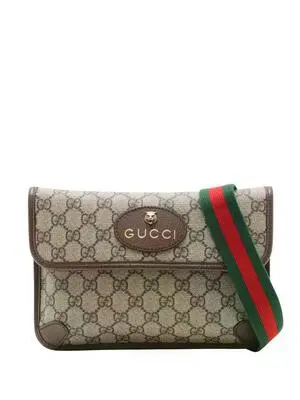 Gucci 2000-2015 Gg Supreme Web Neo Vintage Belt Bag - Neutrals