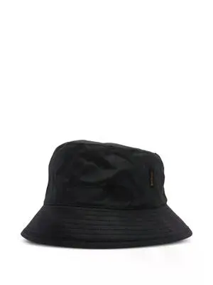 Barbour Waxed Bucket Hat - Black