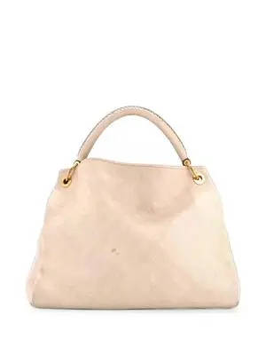 LOUIS VUITTON Artsy Handbag Monogram Empreinte Leather Mm Hobo Bag - Neutrals