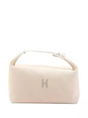 Hermès 2000-2026 Large Toile Bride A Brac Case Vanity Bag - Neutrals