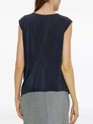 Issey Miyake Draped Sleeveless Top