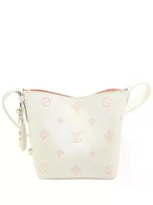 LOUIS VUITTON 2021-2026 Bicolor Monogram Empreinte All In One Bb Shoulder Bag - Neutrals