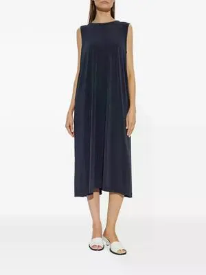 Issey Miyake Drape Pocket-detail Midi Dress