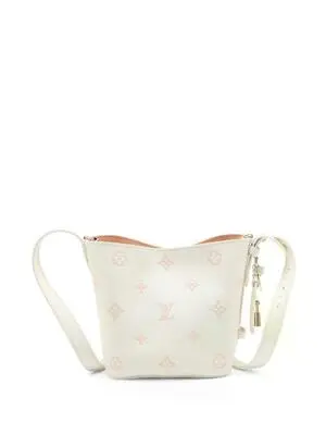 LOUIS VUITTON 2020-2026 Bicolor Monogram Empreinte All In One Bb Shoulder Bag - Neutrals