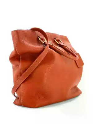 Prada Convertible Shopper Vitello Daino Large Tote Bag