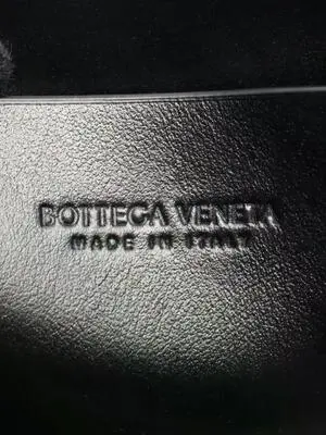 Bottega Veneta 2012-2026 Lambskin Intrecciato Concert Pouch Crossbody Bag - Black