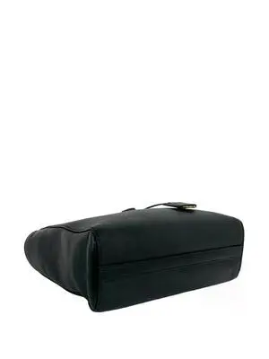 Prada 2013-2026 Saffiano And Soft Calf Satchel - Black