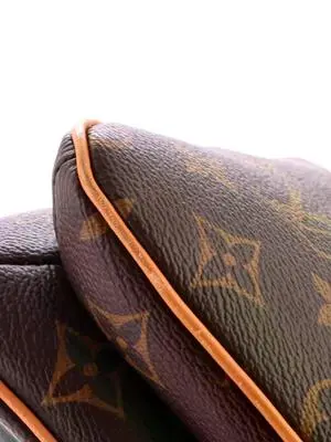 LOUIS VUITTON Liv Pochette Monogram Canvas Crossbody Bag